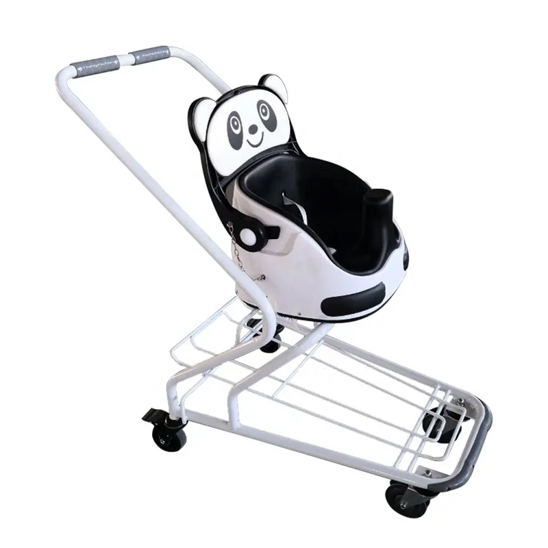 4 Wheels Steel Airport Children Trolley for International Airport - Buy ...