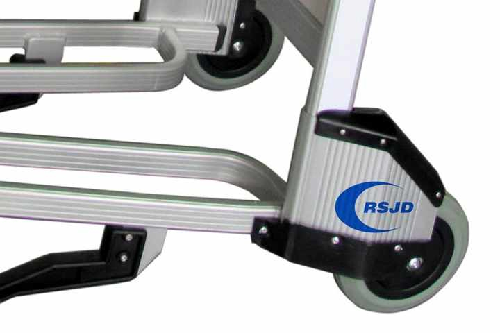 Airport Ground Passenger Luggage Basket Trolley Cart With Brake - Buy ...