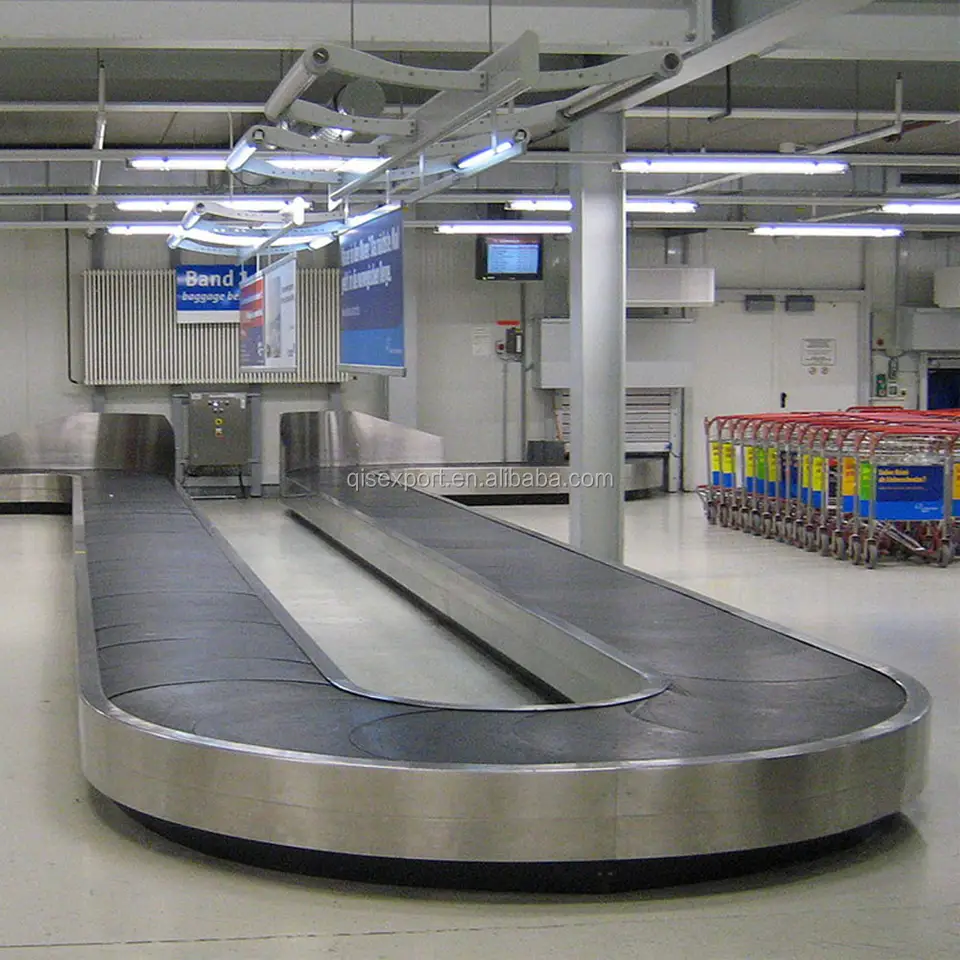 Airport Aviation Ground Baggage Luggage Carousel Conveyor Belt - Buy ...