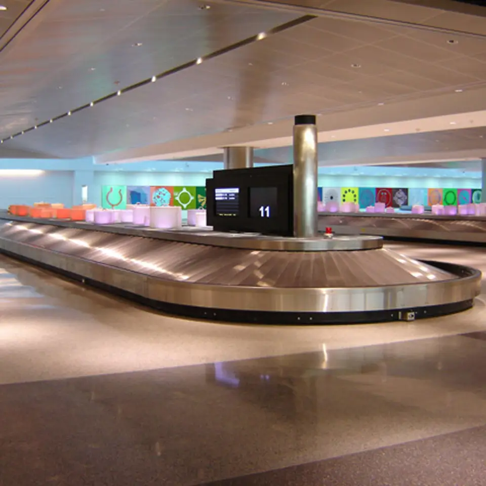 Airport Aviation Baggage Luggage Carousel Conveyor Belt - Buy carousel conveyor belt, Aviation ...